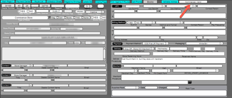 Address Validation Nrg Software